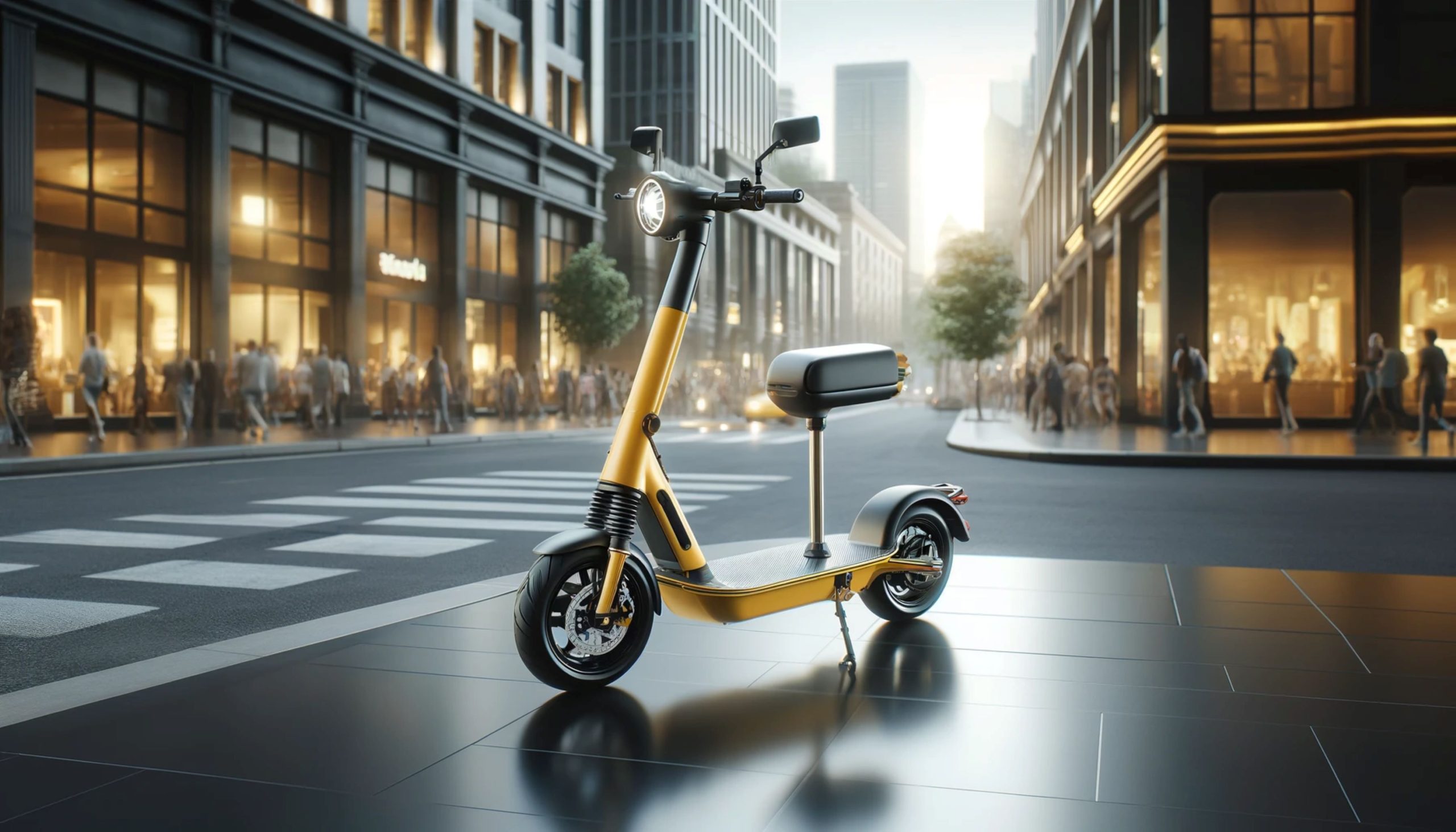 Yellow Electric Scooter: Choose Your Ideal Ride Today - Scooter Trendz