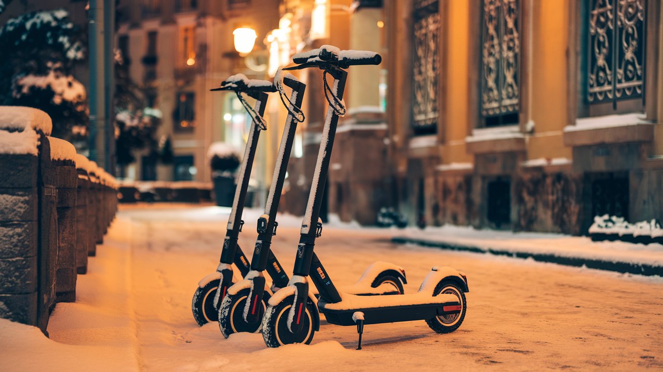 Electric Scooters in Winter Conditions - Scooter Trendz