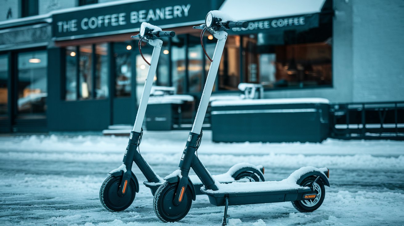 Electric Scooters in Winter Conditions - Scooter Trendz